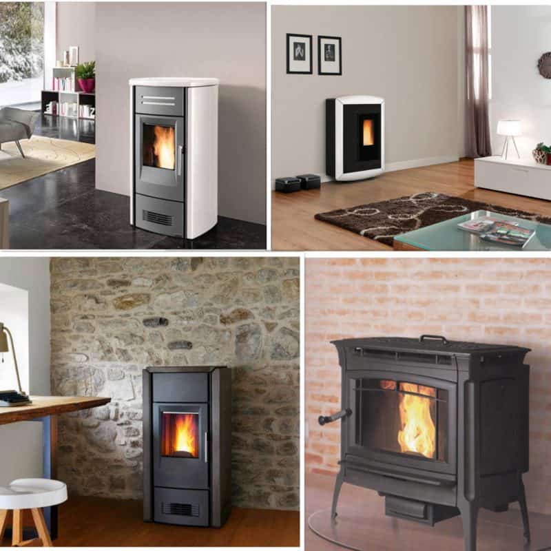 Mejores estufas de pellets por eficiencia energética y precio.